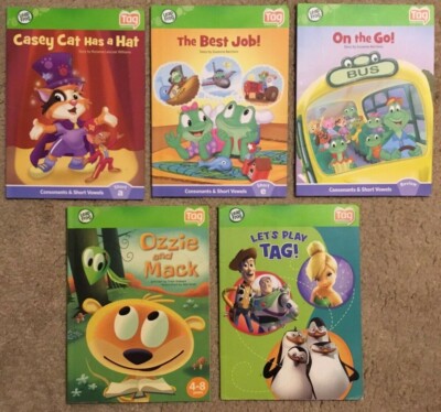 LeapFrog Tag Reader Books Various Lot of 5 | eBay