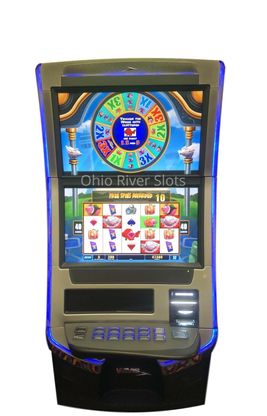 Williams Bluebird Blade Rich Little Piggies slot machine | eBay