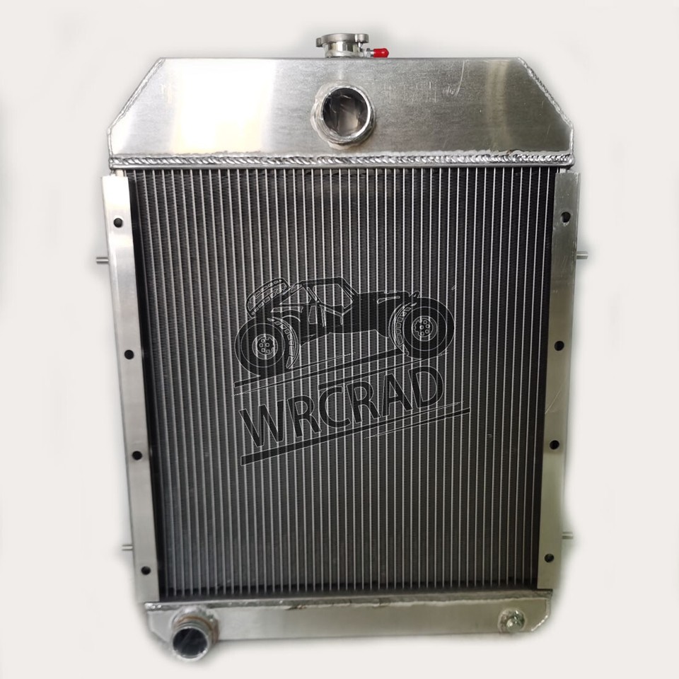 Aluminum Radiator For Case-IH Backhoe 480D 480LL 580 Super D 580D 584D ...