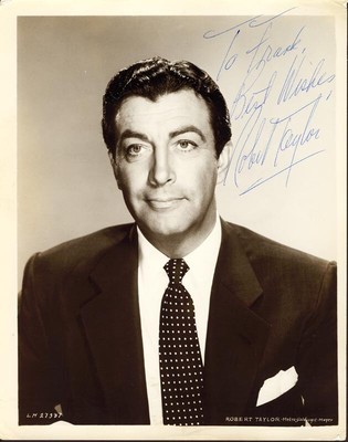 ROBERT TAYLOR - AUTOGRAPHED INSCRIBED PHOTOGRAPH | eBay
