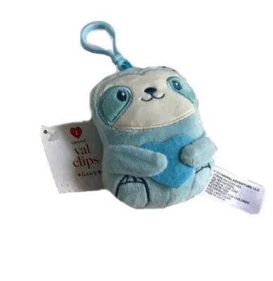 Valentine's Day Plush Clips Cute Sloth | eBay