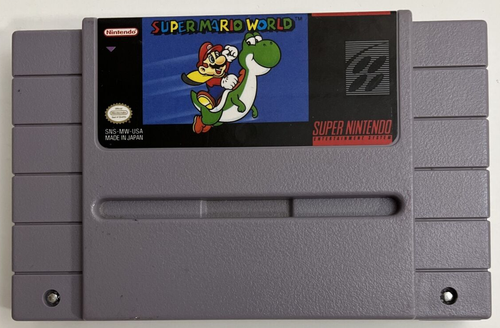 Super Mario World (Nintendo SNES, 1991) Authentic | eBay