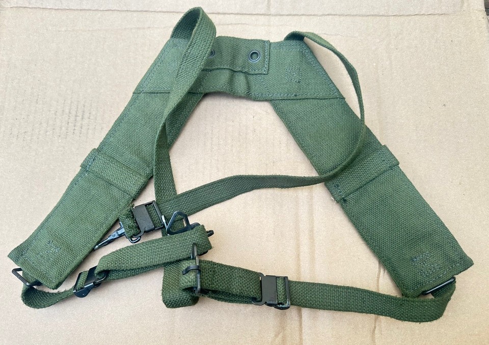 Belgian Military M56 Field Gear Suspenders | eBay