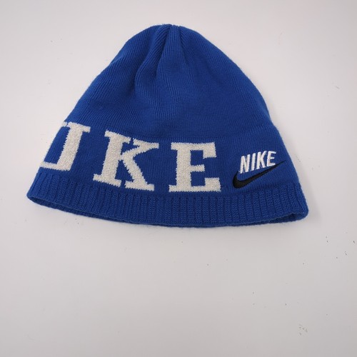 Nike Duke University Blue Devils Knit One Size Beanie Hat Cap Vintage ...