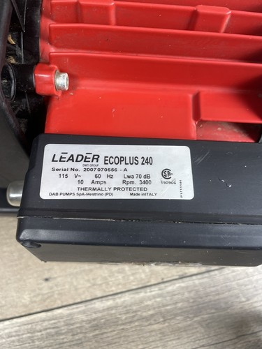Leader Ecotronic Ecoplus 240 3/4 HP Multistage Pump For Hydroponic Pond ...