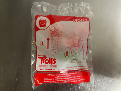 McDonalds Happy Meal Toy - Trolls World Tour - Legsly | eBay Australia