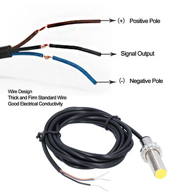 Proximity Switch 3 Wire Approach Sensor DC6‑36V Accessory For Equipment ...