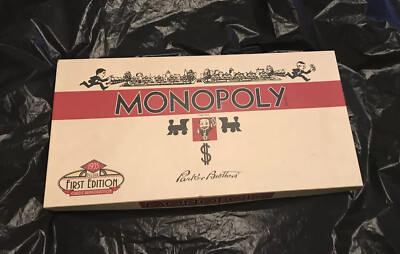 Monopoly 1935 Deluxe 1st First Edition Classic Board Game Reproduction ...
