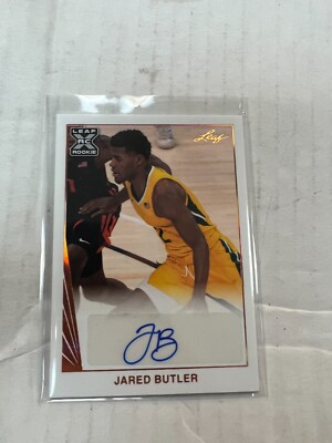Jared Butler 2022-23 Leaf Basketball Rookie Auto #BA-JB1 NrMt | eBay