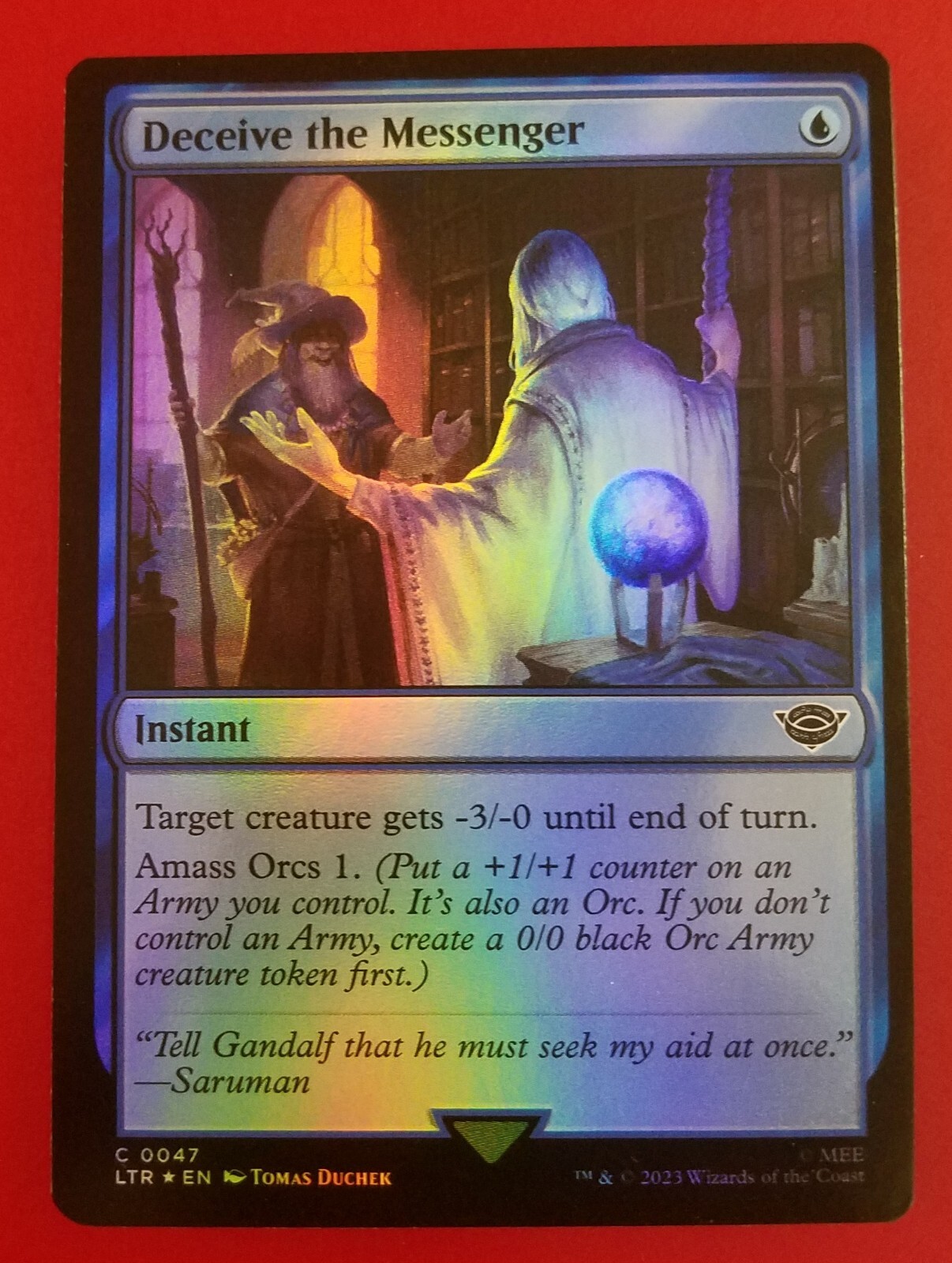 1x Deceive the Messenger (0047) | FOIL | LTR: Tales of Middle-Earth ...