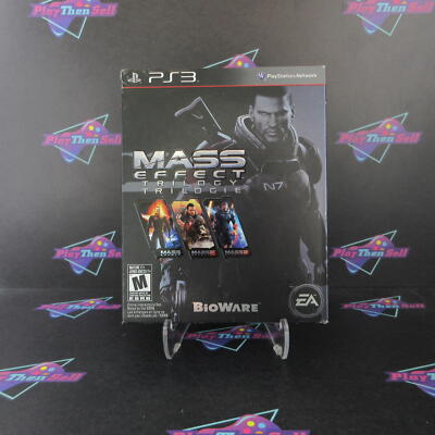 Mass Effect Trilogy PS3 PlayStation 3 Complete - 1 Year Warranty EX ...