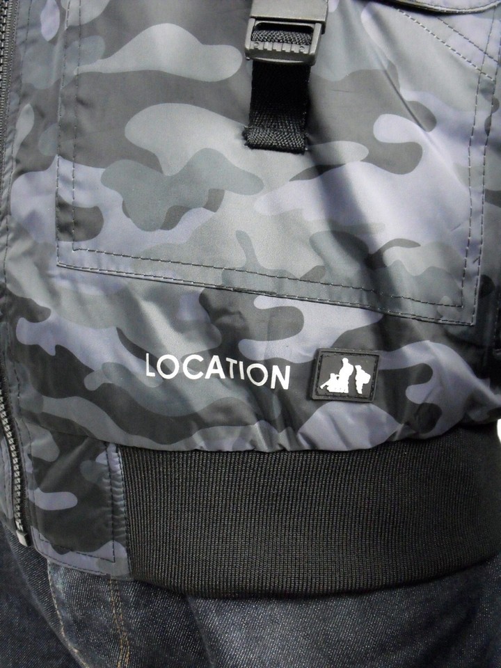 Mens Goggle Jacket Location Bomber Rain Coat EXO Windproof Waterproof ...