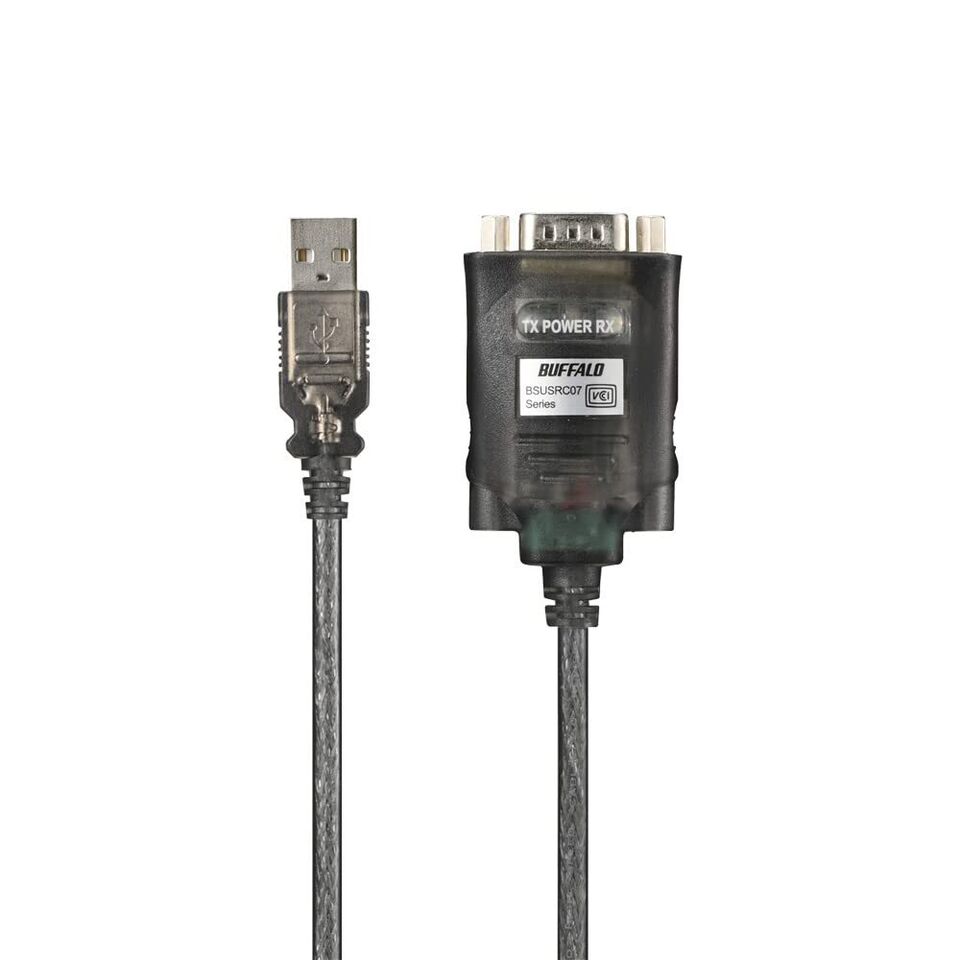 Buffalo Usb Serial Conversion Cable Black Skeleton Type-A Male-Male | eBay
