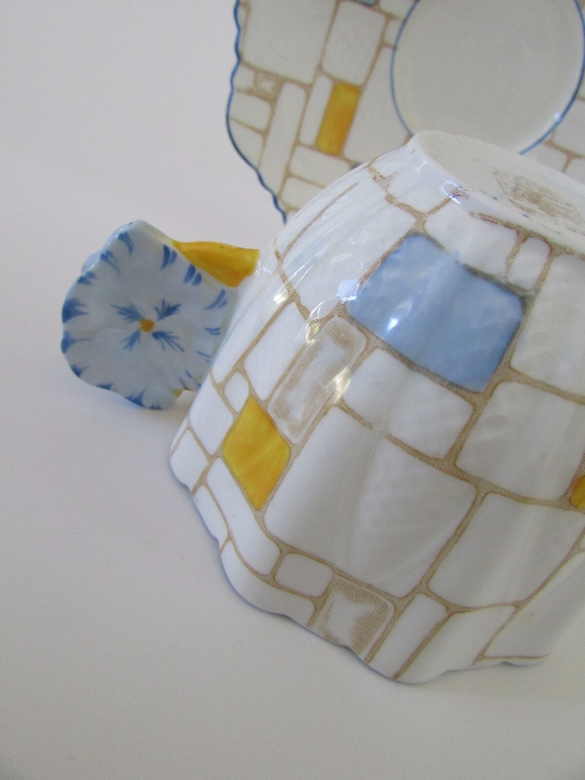 PARAGON Vintage 1930's Art Deco Flower Handle Teacup & Saucer | eBay