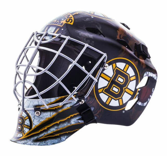 Franklin Sports NHL Boston Bruins GFM 1500 Goalie Face Mask, One Size ...