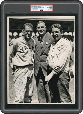 William Walter Pudge Heffelfinger Yale Signed Type 1 Original 8x10 ...