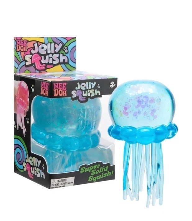 Nee Doh Jelly Squish Stress Toy Fidget Jelly Fish Squeeze 1 NEW NEEDOH💗 ...