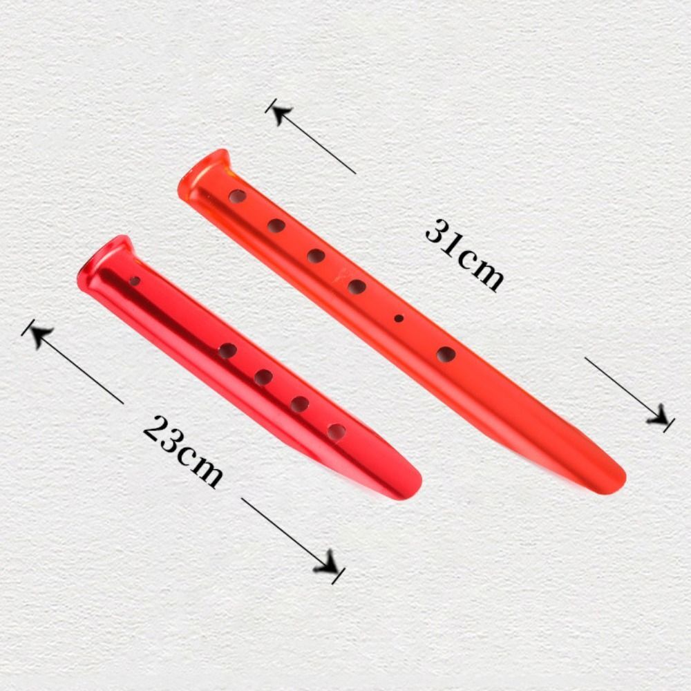 23cm 31cm Tent Stakes 5 Colors Sand Peg Snow Peg Outdoor Camping Hiking ...