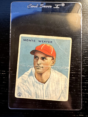 1933 Goudey #111 Monte Weaver | eBay