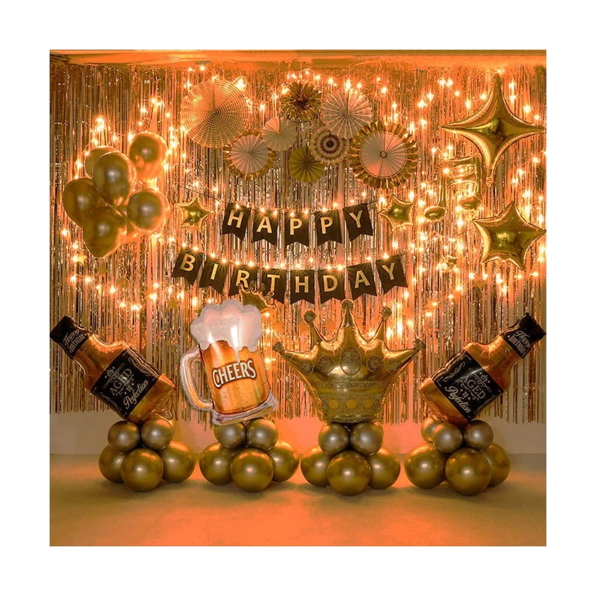 Adult Male Birthday Party Decorations