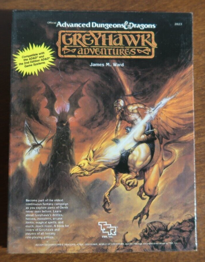 AD&D Greyhawk Adventures Mini Miniature Book by 21st Century Games ...