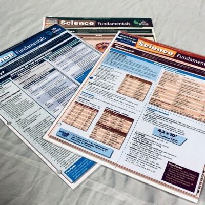 Barcharts QuickStudy Science Fundamentals Physical Science, Cells ...