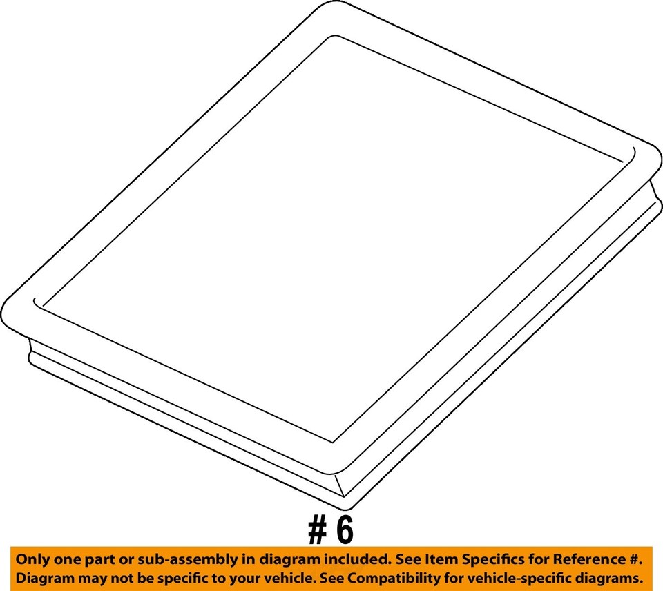 GM OEM Engine-Air Filter Element 20972655 | eBay