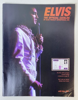 Fall 2001~Elvis~Official Catalog Of Elvis Presley Enterprise~1970 Elvis ...