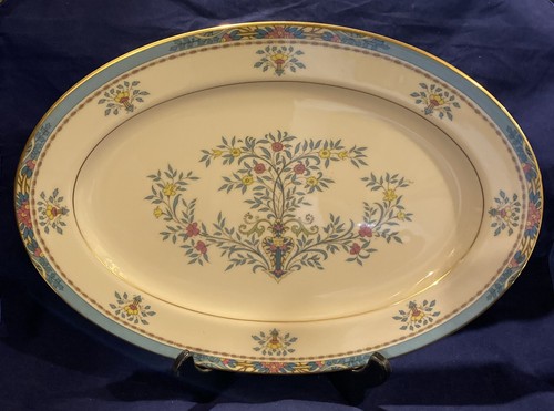 Vtg Lenox Blue Tree 16” Serving Platter ~Mint Condition ~Discontinued ...