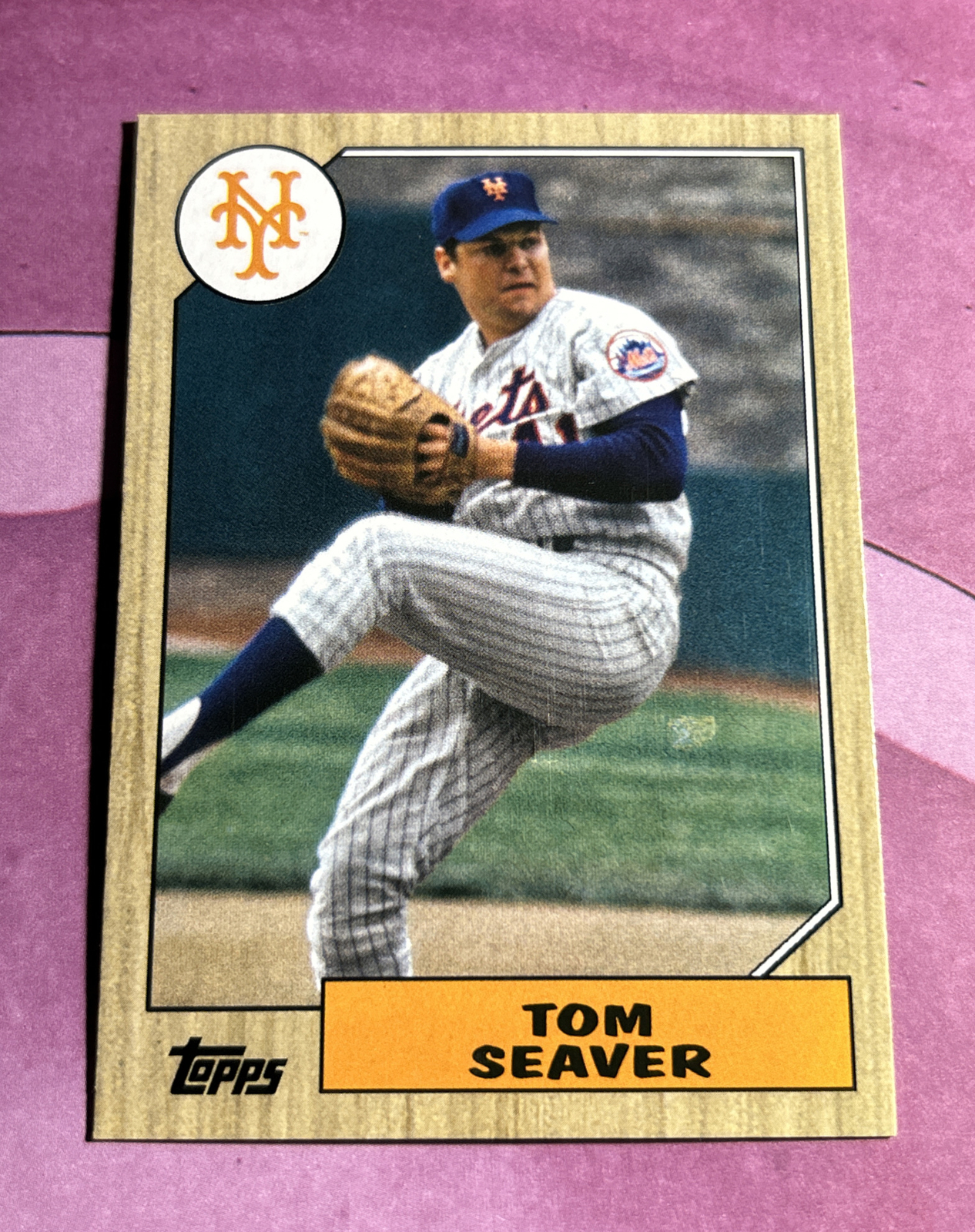 2022 Topps Archives - 1987 Topps Design #240 Tom Seaver for sale online ...