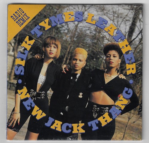SILK TYMES LEATHER - New Jack Thang / RADIO REMIX Promo CD Single ...