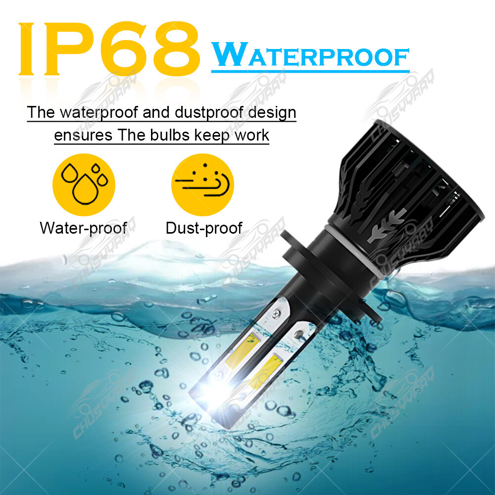 For Chrysler Crossfire 2004 2005 2006 2007 2008 6× LED Headlight+Fog ...