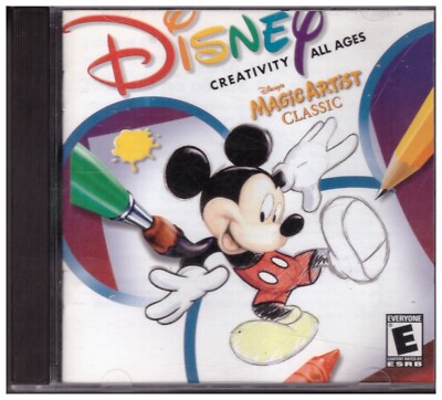 Disney's magic artist classic - game for PC [CD-ROM] Creativity For all ...
