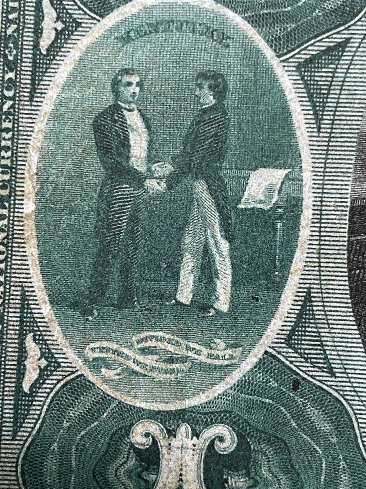 Reproduction $50 National Bank Note 1875 Citizens Nat’l Bank Winchester ...