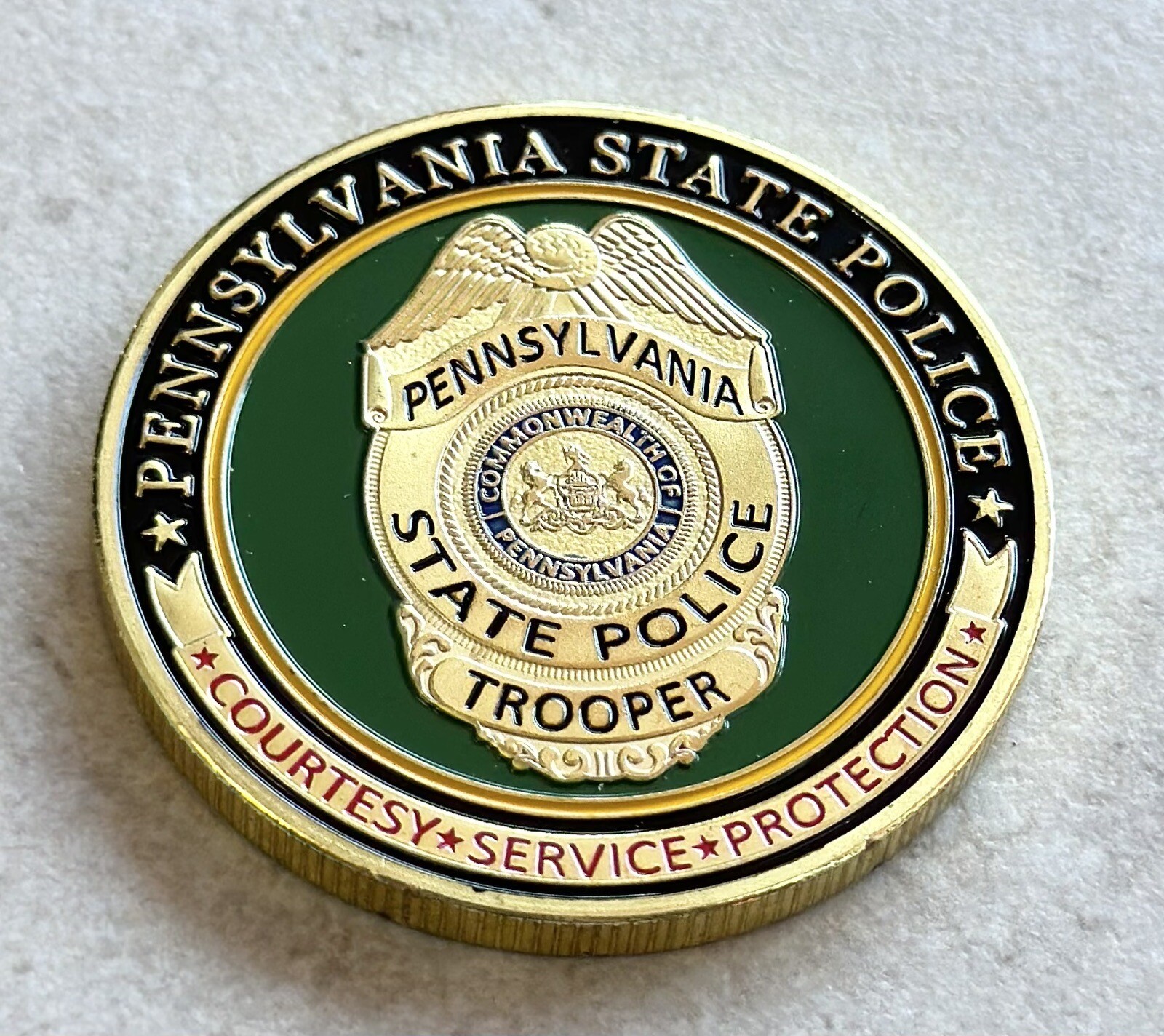 PENNSYLVANIA STATE POLICE Challenge Coin | eBay