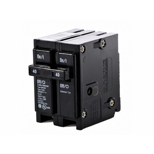 Eaton BR240 40Amp 2 Pole Standard Trip Circuit Breaker Cutler Hammer | eBay