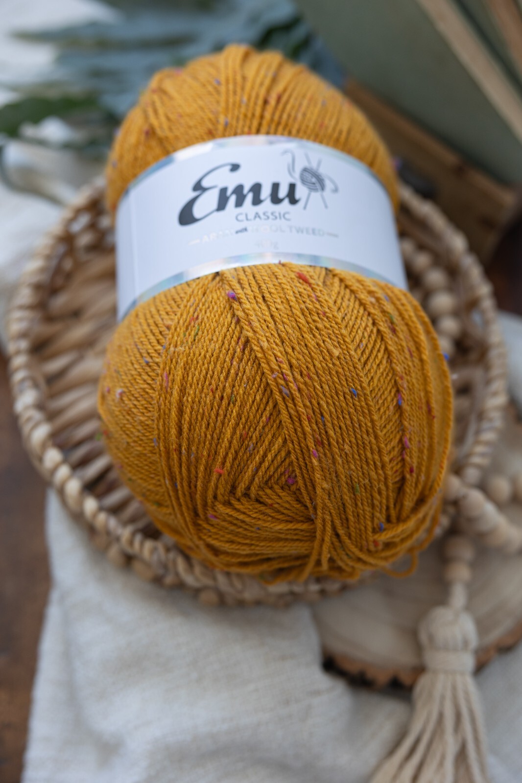 Emu Yarns Classic Aran With Wool Tweed ~ 400g Balls | eBay UK