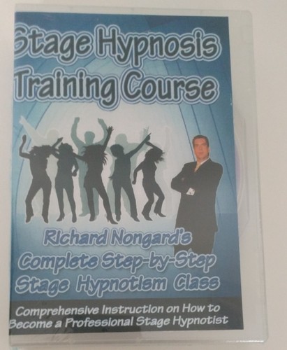 Complete Stage Hypnosis Training Course by Richard Nongard Sealed 8 DVD ...