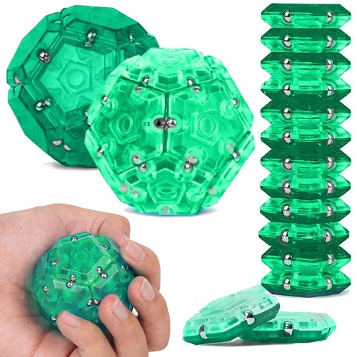 Magnetic Fidget Sphere 12 Piece Pentagon Desk Toy | eBay