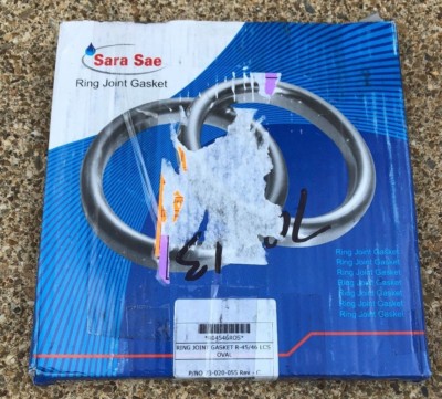Two new NEW IN BOX Sara Sae Ring Joint Gasket R-45/46 LCS Oval | eBay