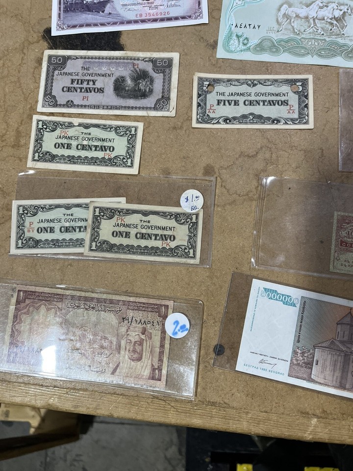 Vintage Foreign Currency. Paper notes. Lot. Money, Bills | eBay