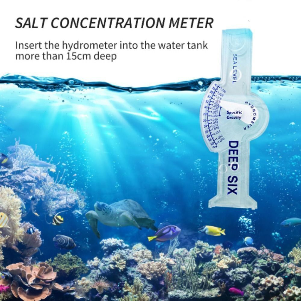 Automatic Fish Tank Hydrometer Portable Sea Water Density Meter | eBay