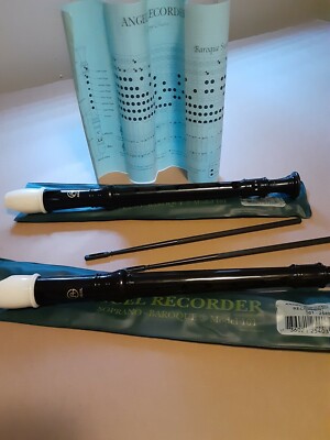 lot of 2 angel recorder musical instrument music class band | eBay