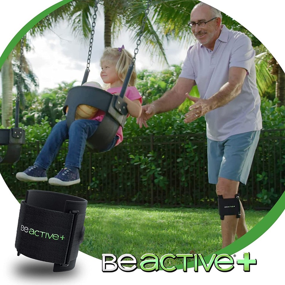 BeActive PLUS Instant Relief Acupressure Calf Brace for Sciatic Back ...