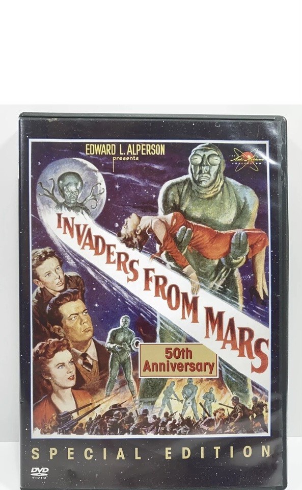 Invaders From Mars (DVD, 1953 Film) 50th Anniversary Special Edition w ...