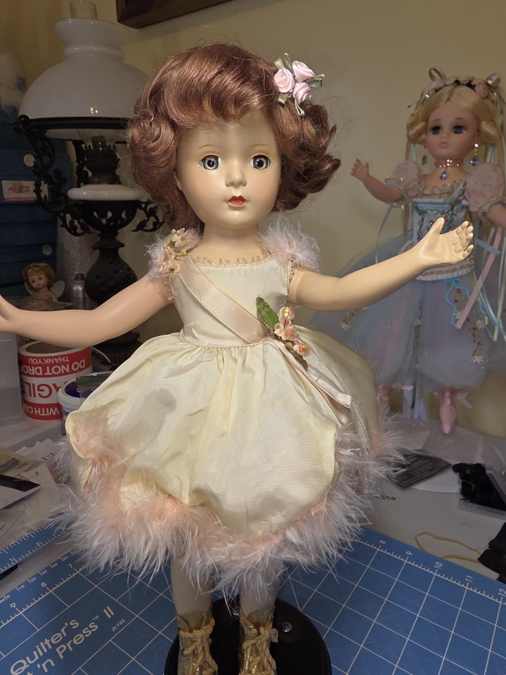 VERY RARE! Madame Alexander, Margaret Babs Ice Skater hard plastic doll ...