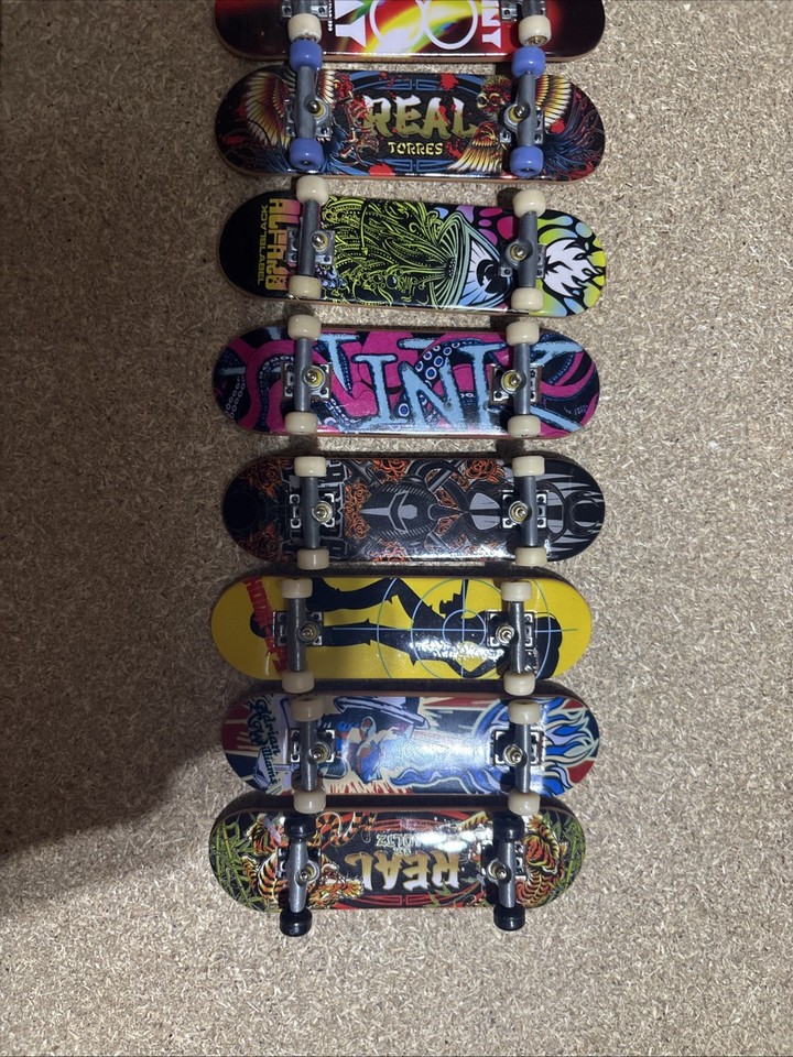 Tech Deck Fingerboard Bundle 12 Boards Finger Board | eBay UK