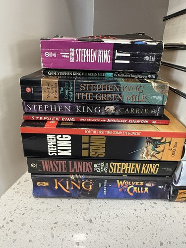 Stephen King Hardback & Paperback Novel Lot Of 17 & 3 Audio Books! | eBay