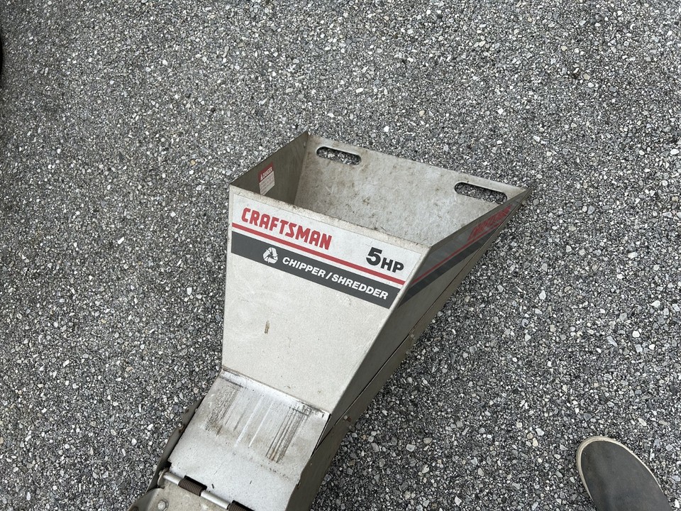 Sears Craftsman 5 HP Chipper Shredder | eBay