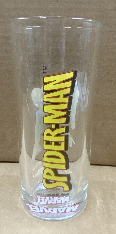 Spider-Man Collectible Glass - Marvel Comics - FREE SHIPPING | eBay